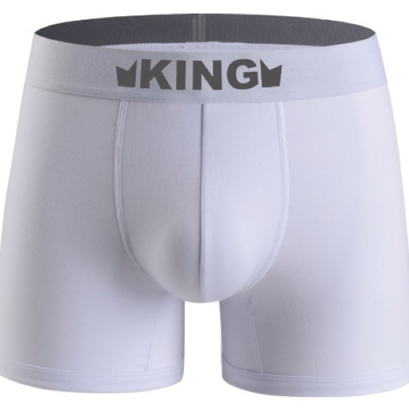 Underwear & Socks | King Mens White Boxer Briefs | Poshmark